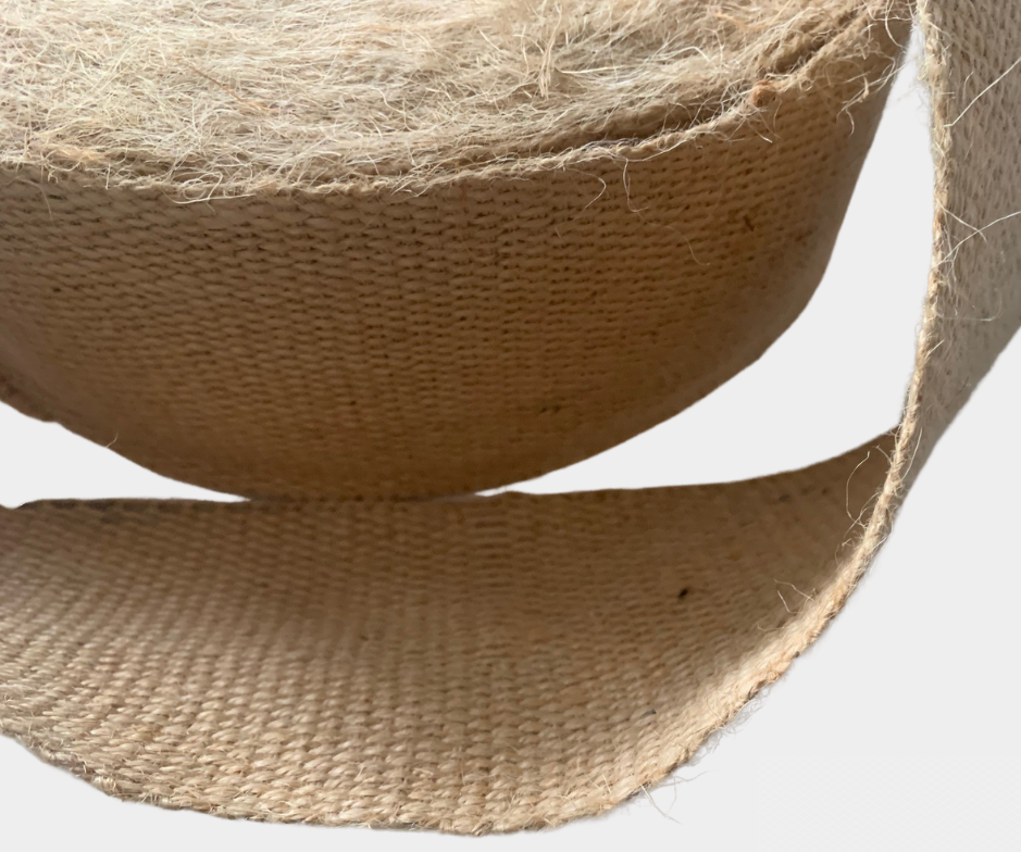 3" / 75mm Jute Webbing 16lb – MASTA Upholstery Supplies