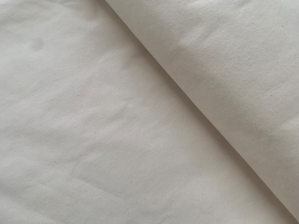 Heavy Weight Calico Unbleached Natural White 41" (104cm) – MASTA Upholstery Supplies