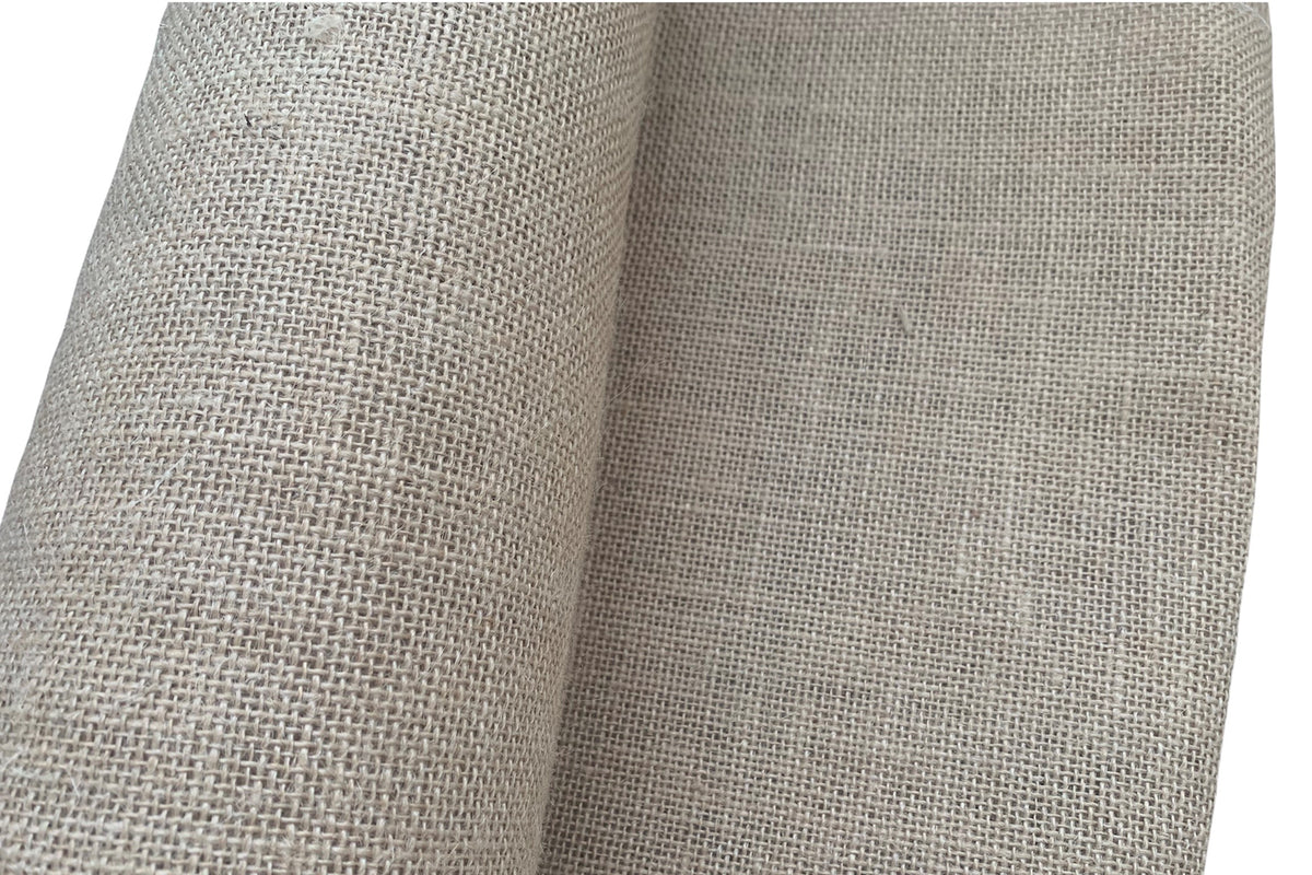 13oz / 440gsm Hessian Fabric 54" (137cm) "Stainless" – MASTA Upholstery ...