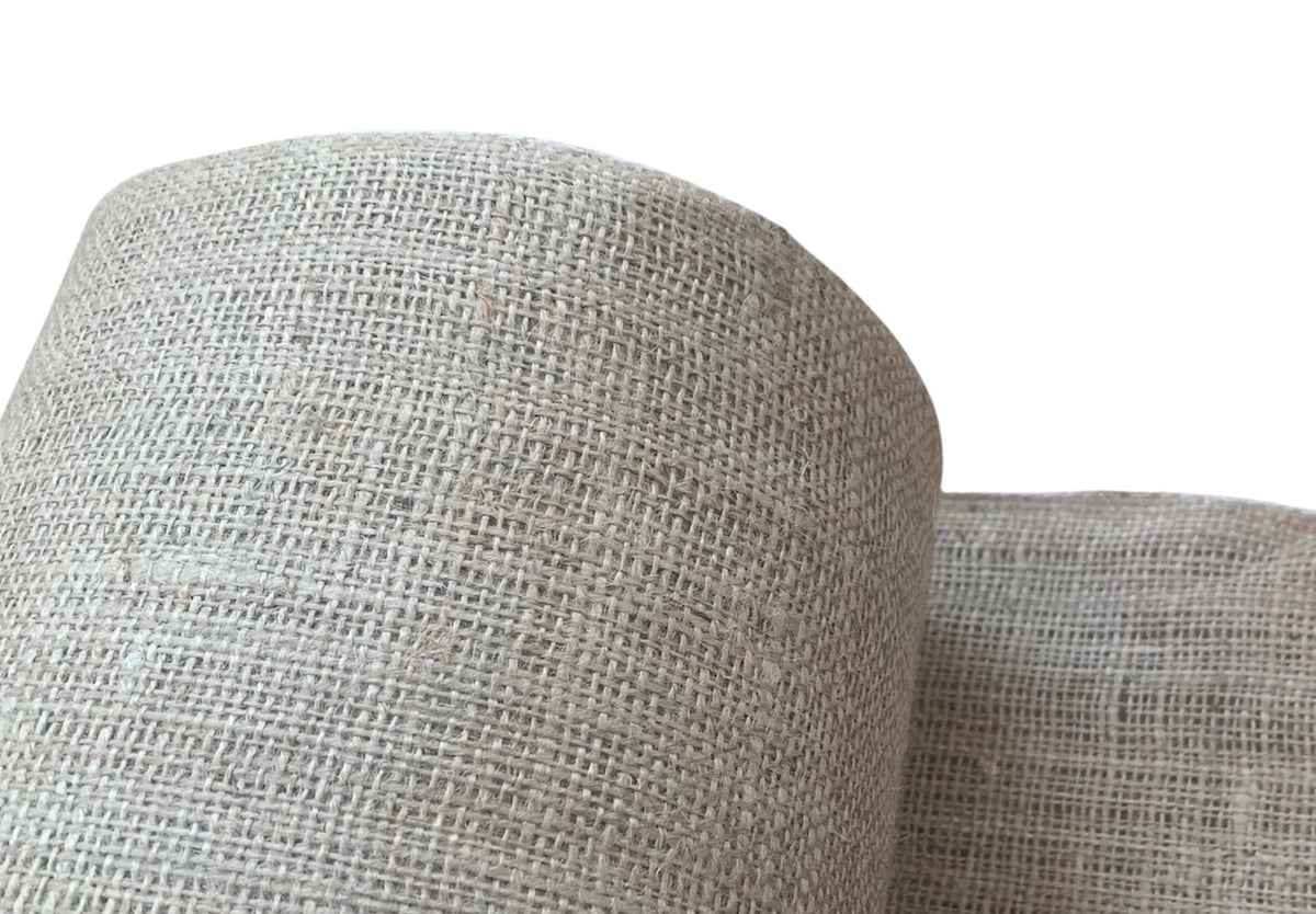 9oz / 305gsm Hessian Fabric 54" (137cm) "Full Oil" – MASTA Upholstery ...